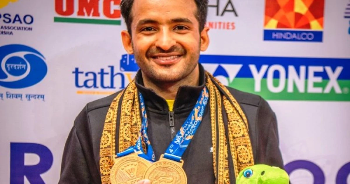 Nitesh Kumar wins gold in badminton at the Paralympic Games, making ...