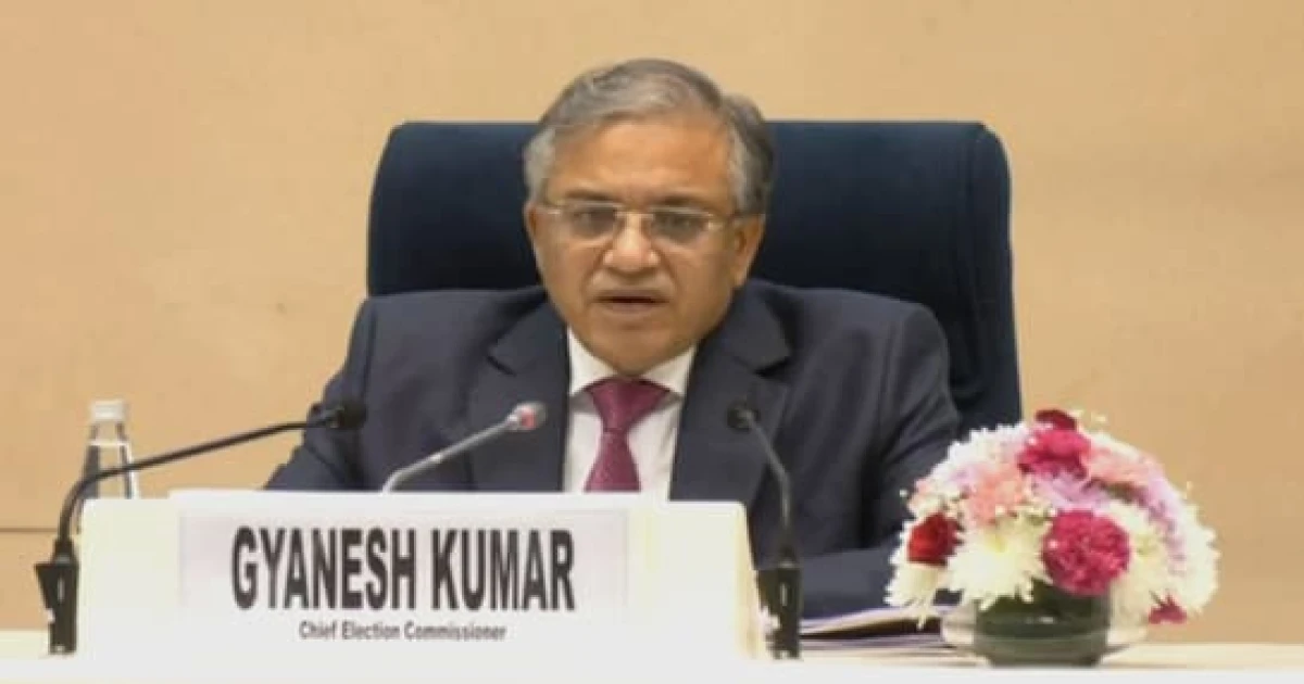 Impeachment Notice Filed Against Chief Election Commissioner Gyanesh Kumar
