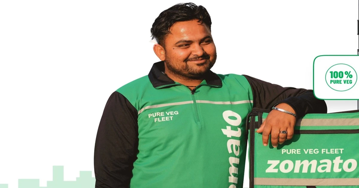 Zomato Zens Out Vegetarians with "Pure Veg Mode" and "Pure Veg Fleet"