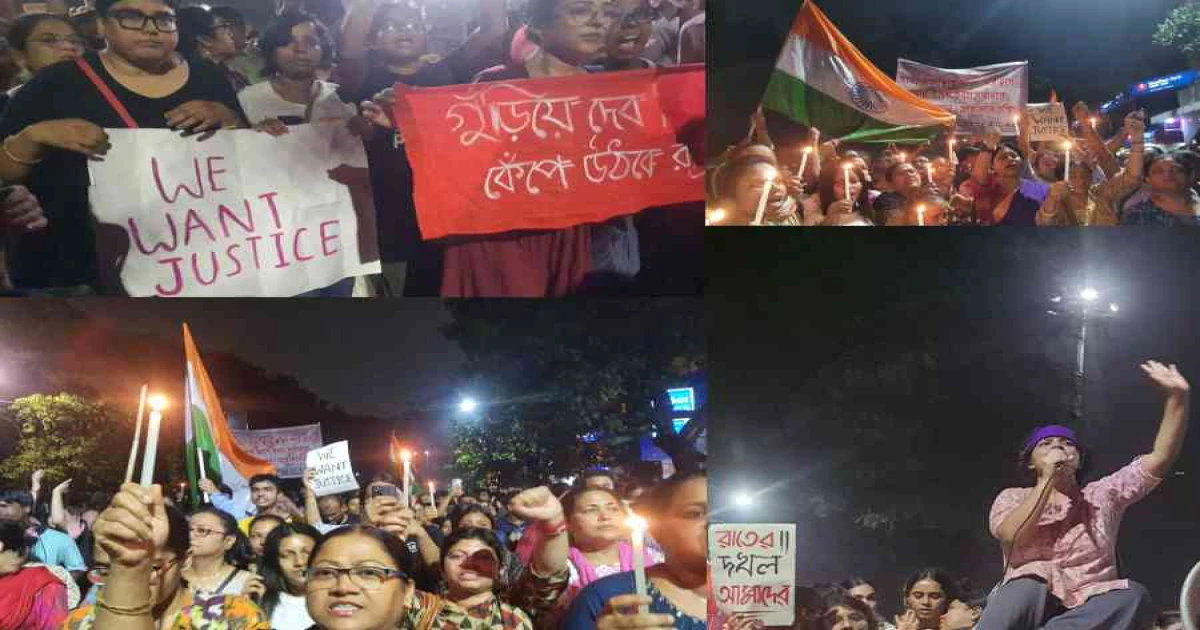 Kolkata Rape-Murder Case: 'Reclaim the Night' Protest Turns Violent ...